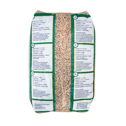 Pellet drzewny EWT Lithuanian EN Plus A1/DIN Plus - sklep SAM-BUD-ROL ...
